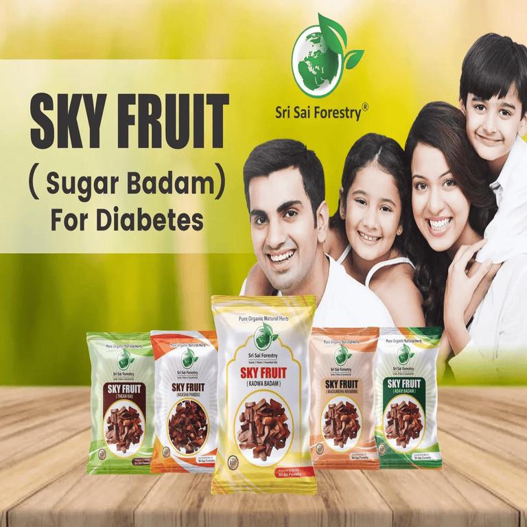 Sugar Badam for Diabetes (Sky Fruit) - SRI SAI FORESTRY